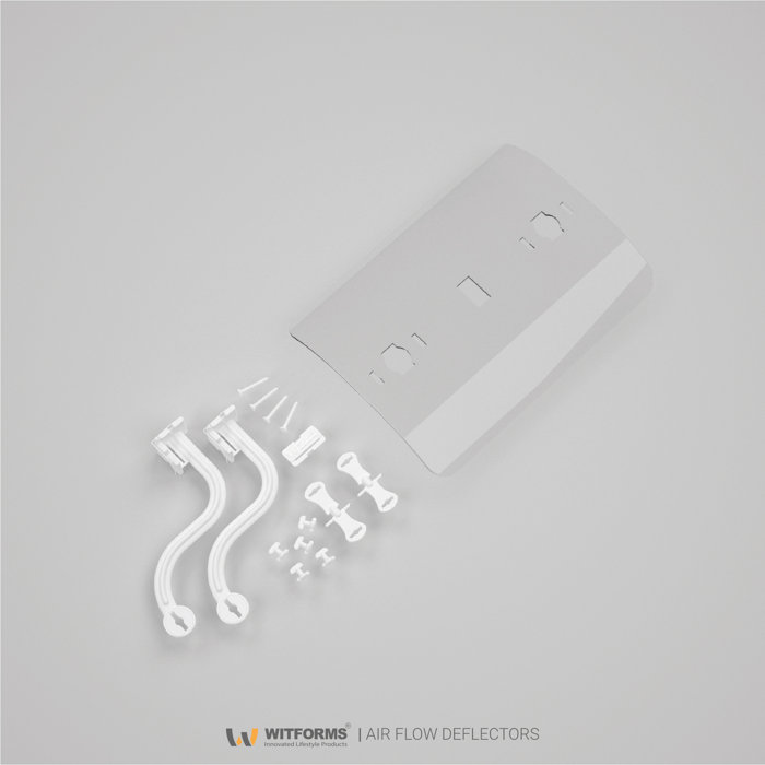 Witforms / Window - Adjustable AC Air Deflector Suitable For Window Air Conditioners (Side Air ...